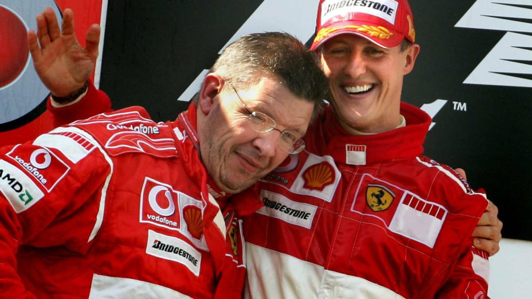 Estas son las tres personas autorizadas a visitar a Michael Schumacher ...