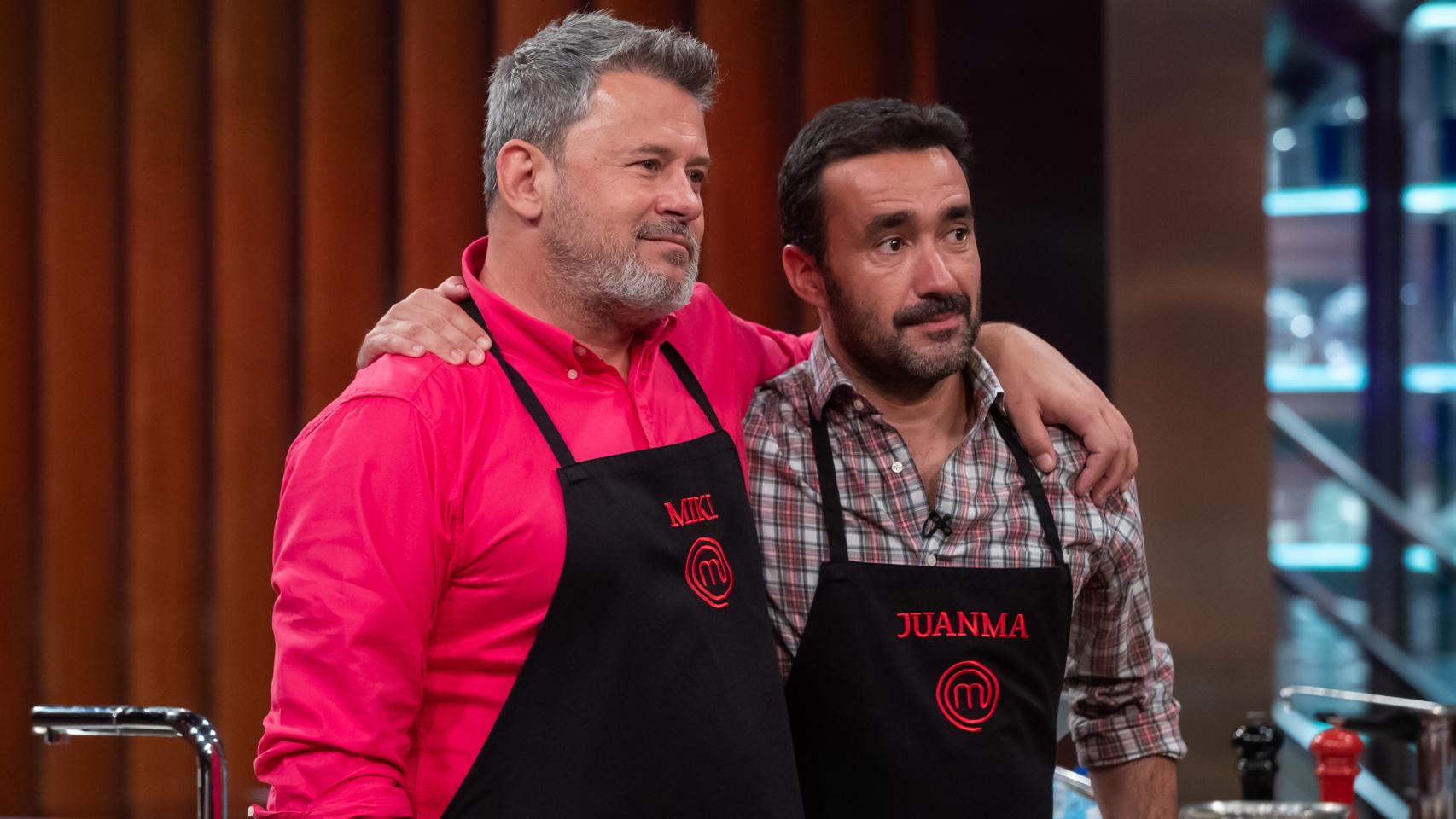 Decisión histórica en 'MasterChef Celebrity': Juanma Castaño y Miki ...