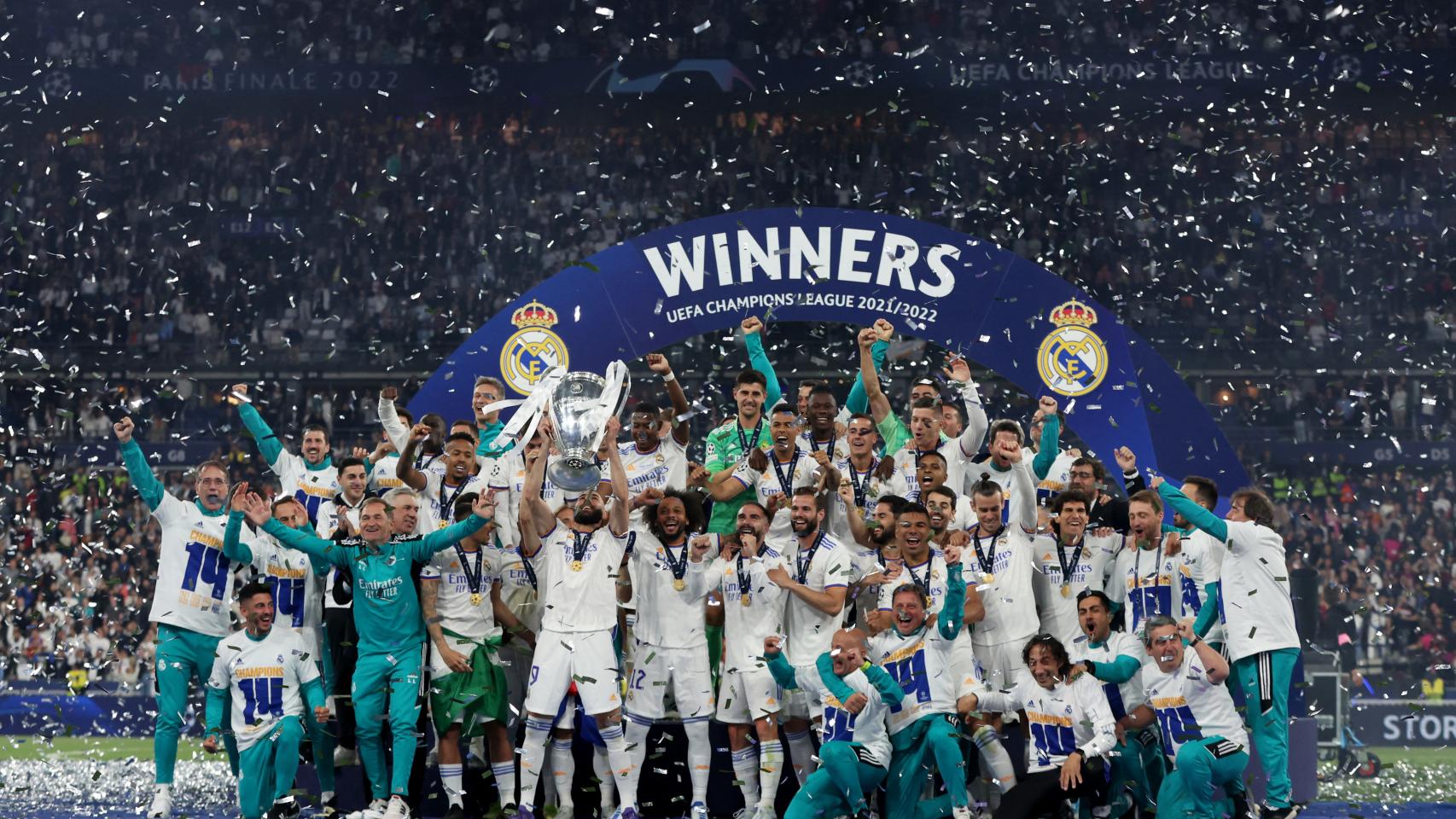 Real Madrid, ganador de la final y campeón de la Champions League 2022 ...