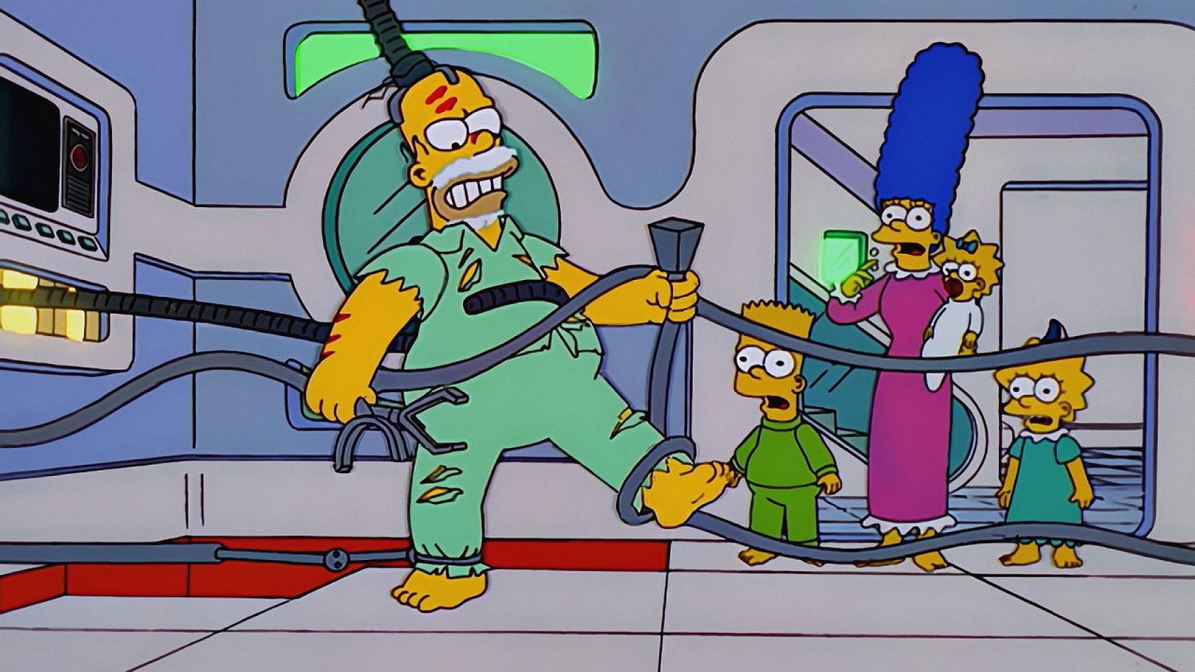 'Los Simpson': así fue el divertido cameo que hizo Matthew Perry en un ...