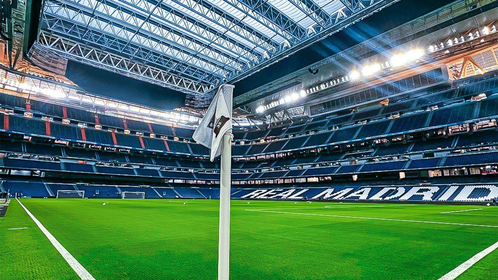 Así es el mosaico del Bernabéu para el derbi ante el Atlético de Madrid ...