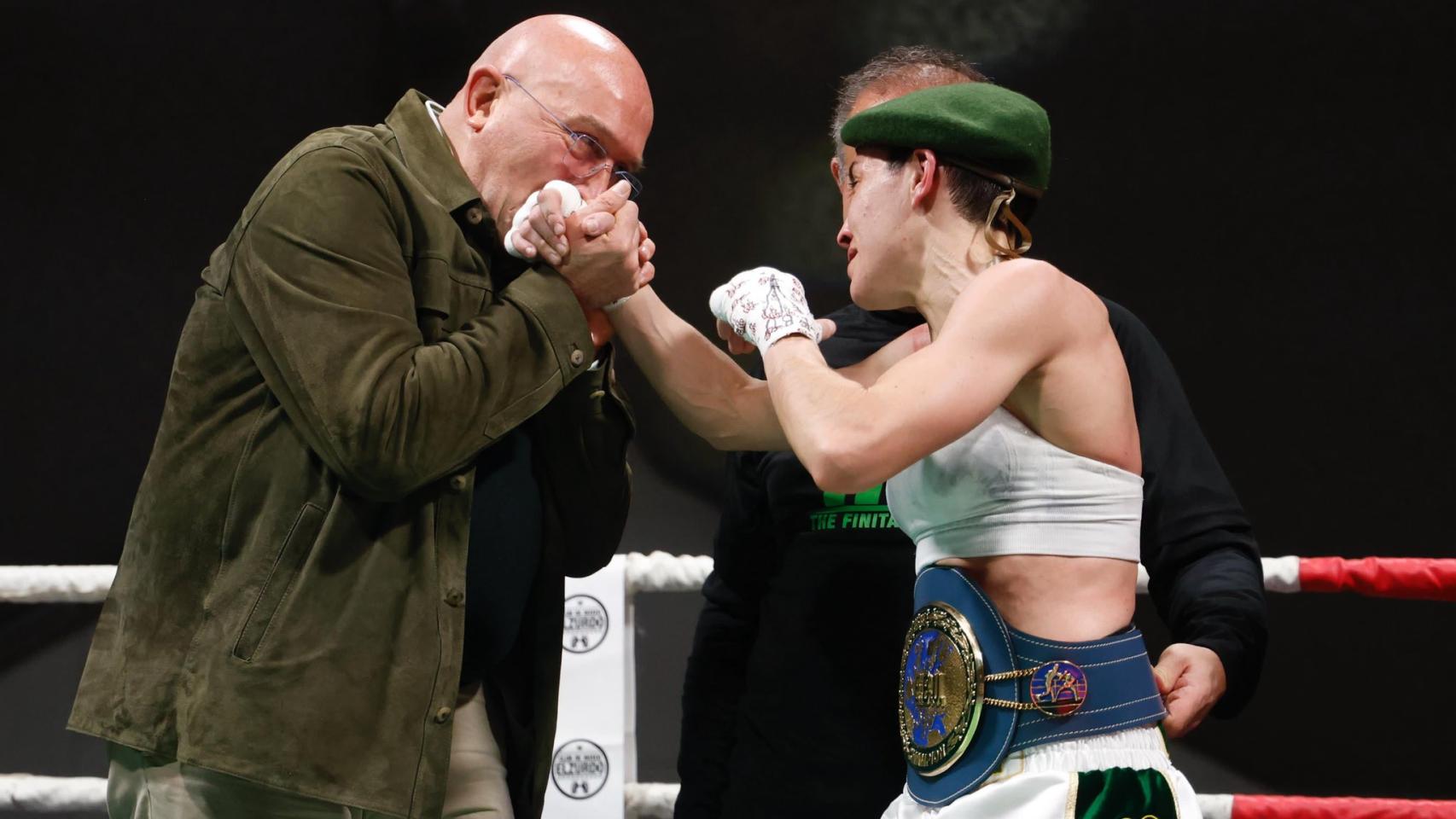 El 'todo por la patria' de Isa Rivero, la 'boina verde' campeona del ...