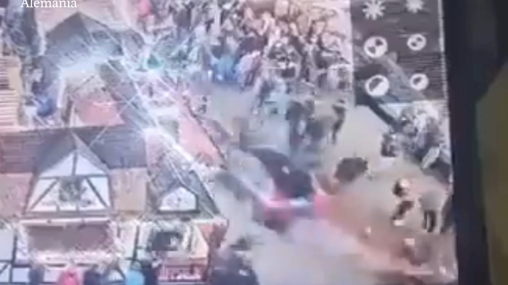 Un saudí arrolla con su coche a una multitud en el mercado navideño de ...