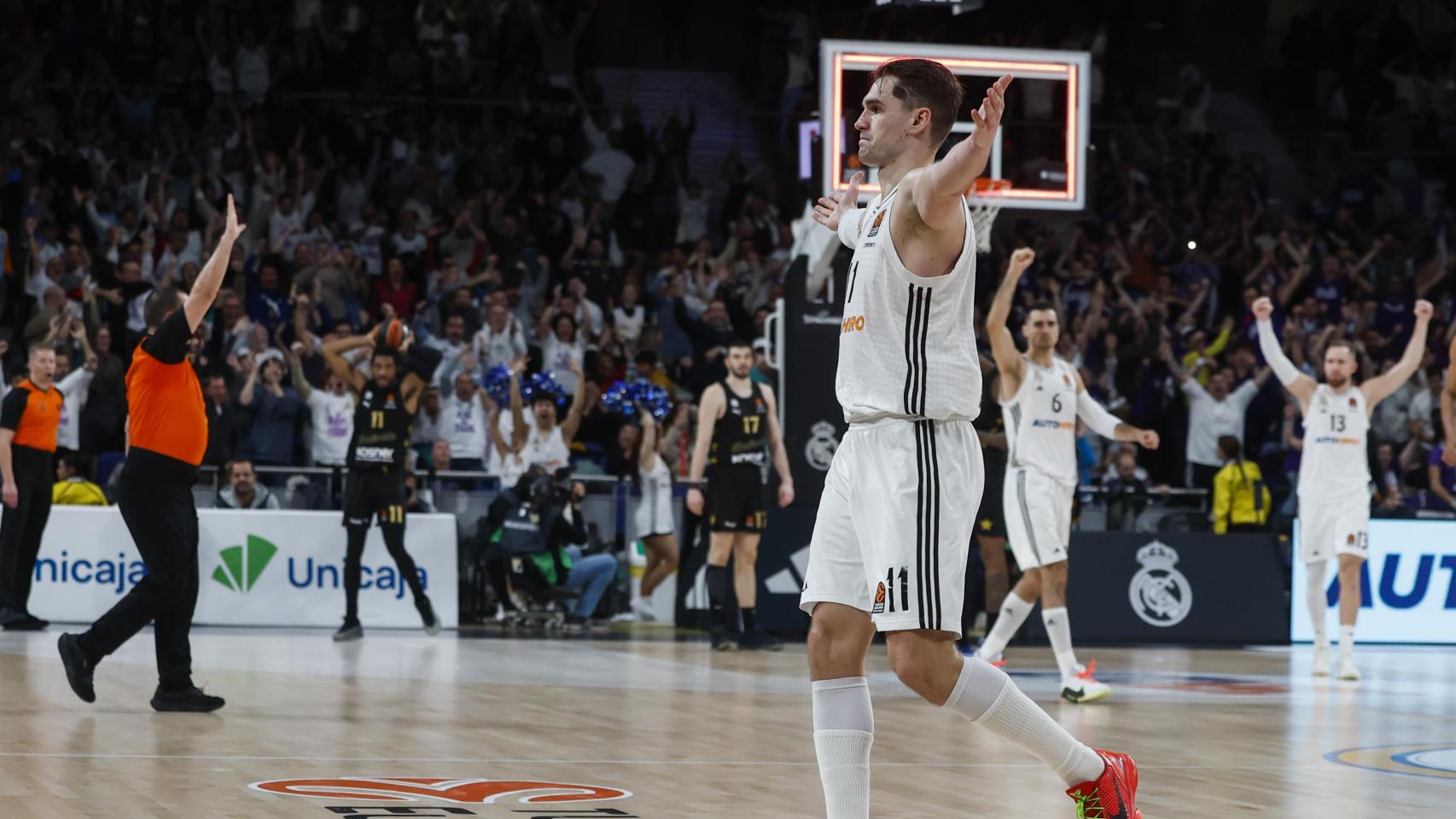 Mario Hezonja devuelve la sonrisa al Real Madrid en la Euroliga con un ...