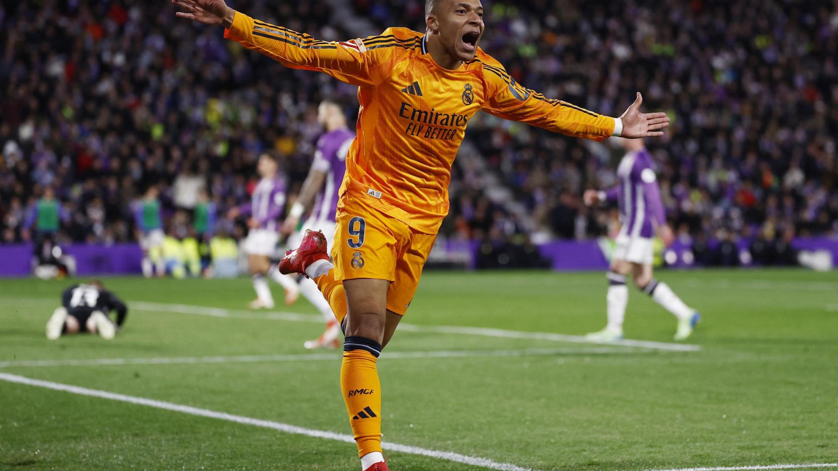 Valladolid 0 - 3 Real Madrid, fútbol La Liga | Mbappé lidera la ...