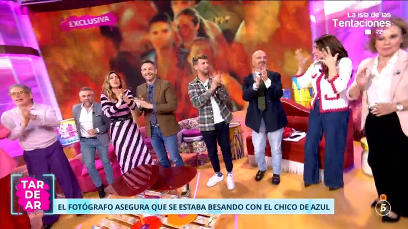 Frank Blanco frena 'Tardear' en pleno directo y enloquece con el beso ...