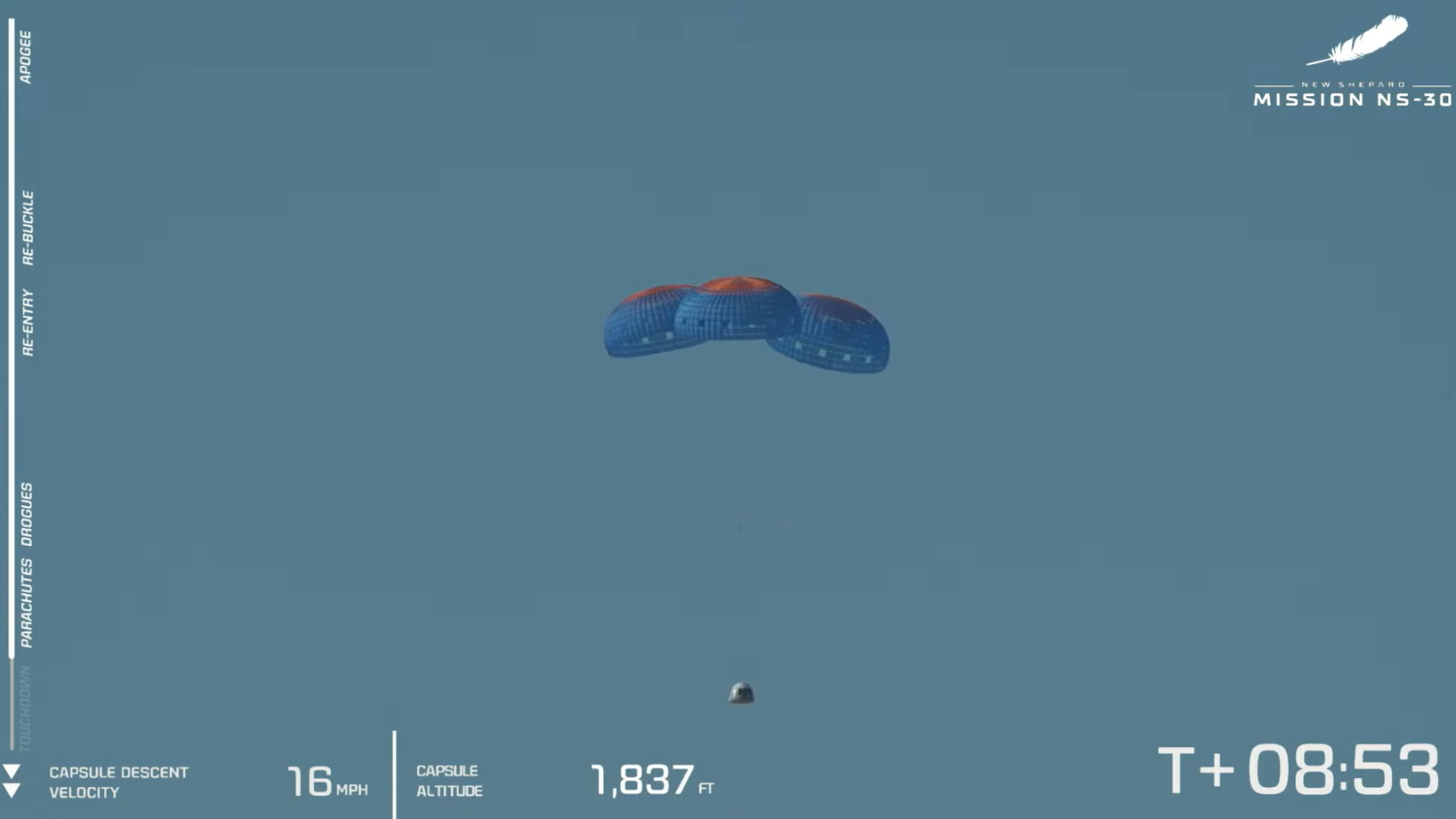 Así ha sido el viaje espacial de Jesús Calleja en el cohete de Blue ...