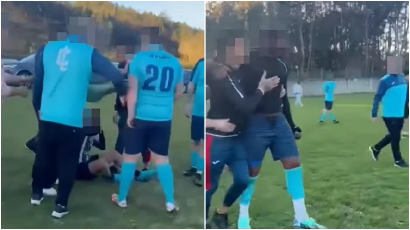 Vídeo: Así fue la tangana de la liga de peñas de A Coruña que acabó con ...