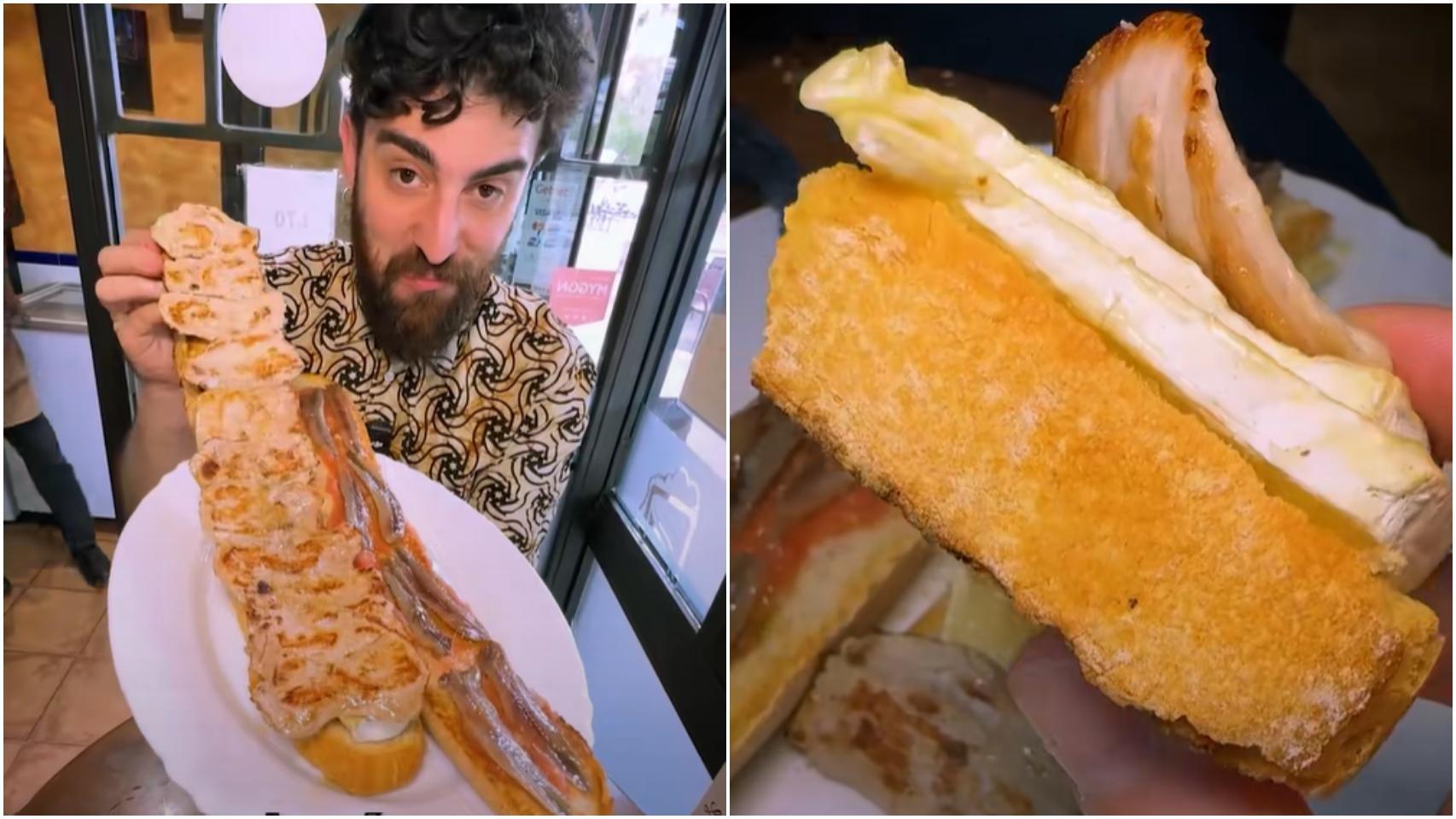 El bar con tostas XXL en barra de pan tierno que arrasa en Madrid: "Son ...