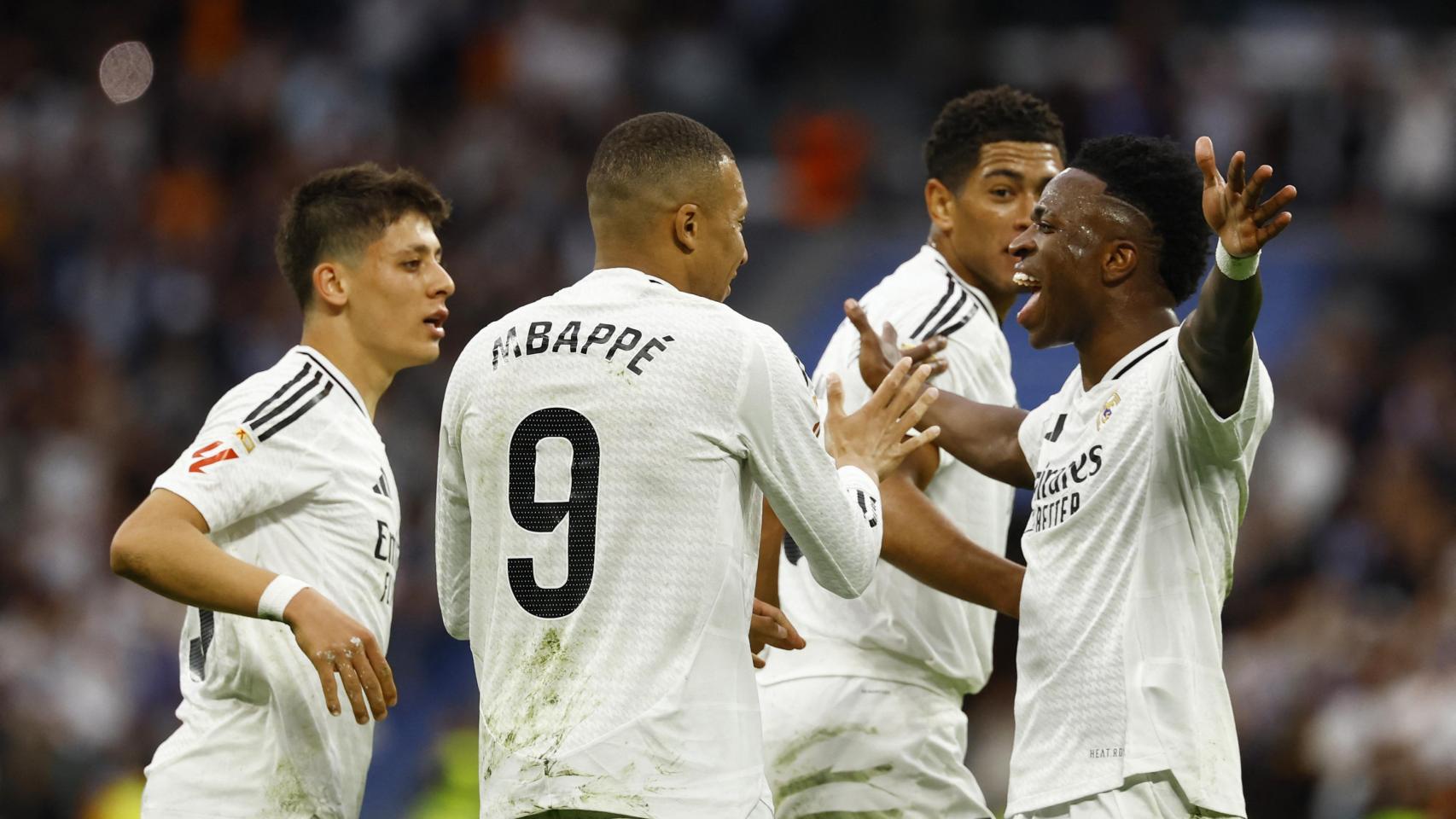 Mbappé y Güler se exhiben en un triunfo vital del Real Madrid que acabó ...