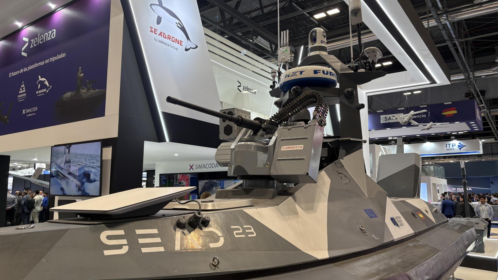 El dron naval Sead 23 encara las últimas pruebas navegando en Vigo ...