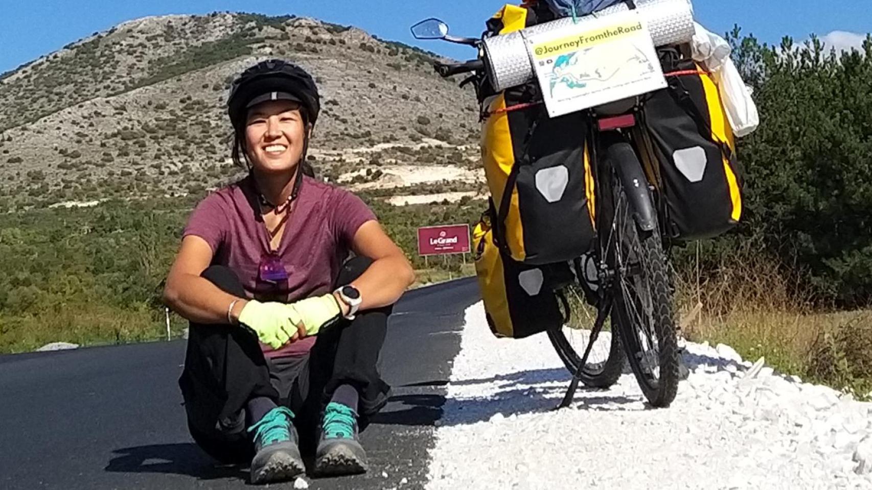 Sara Qiu, de Zaragoza hasta la China de sus ancestros en bicicleta ...