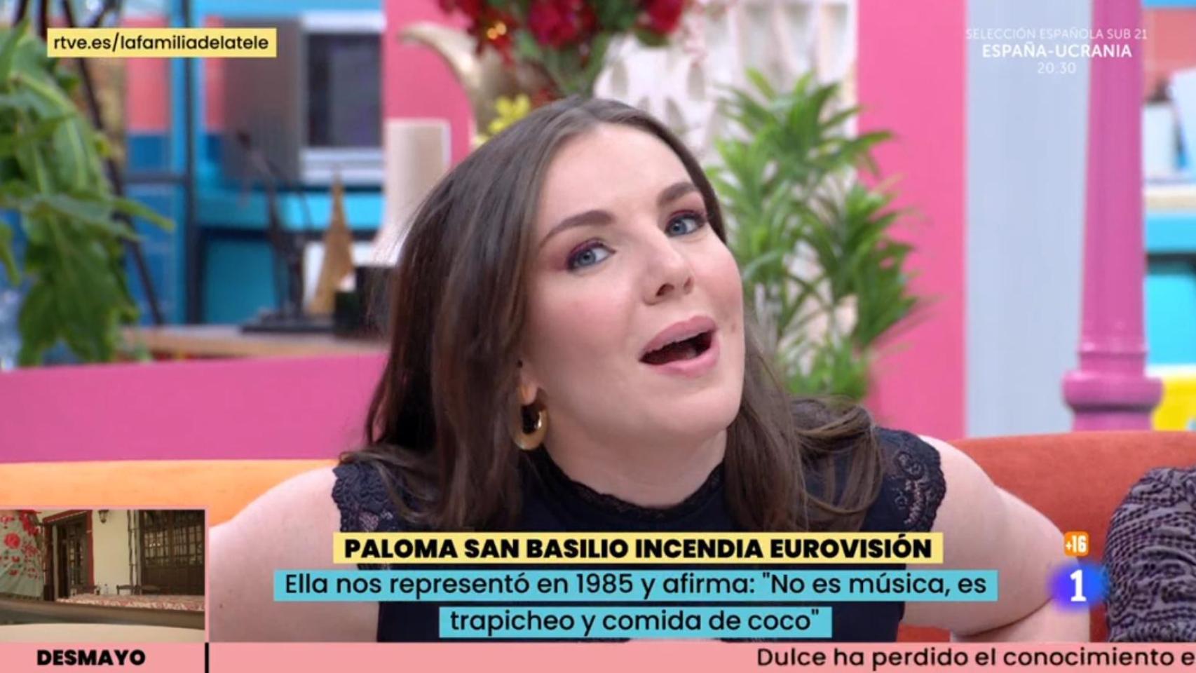 Inés Hernand, muy crítica con Paloma San Basilio por sus declaraciones ...
