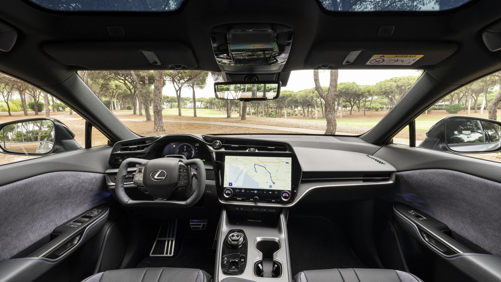 Lexus RZ: el SUV eléctrico con volante tipo avión que adelanta la nueva ...