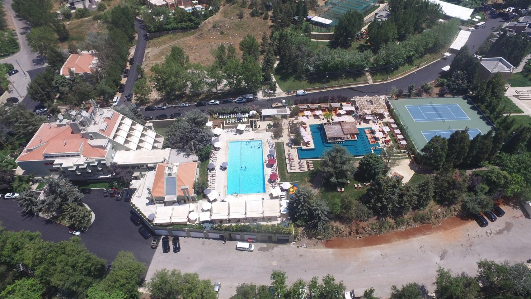 Faqra Club, el imponente y exclusivo hotel en el Líbano donde se casa ...
