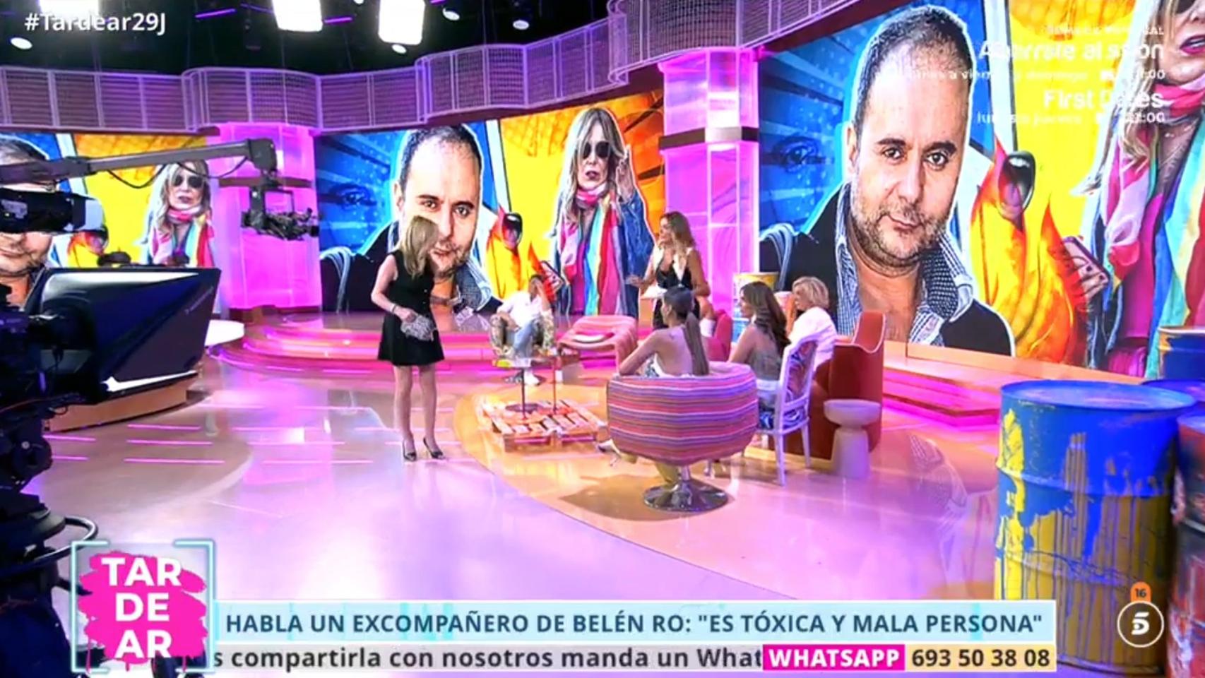 El escatológico motivo por el que Belén Rodríguez abandona en directo ...