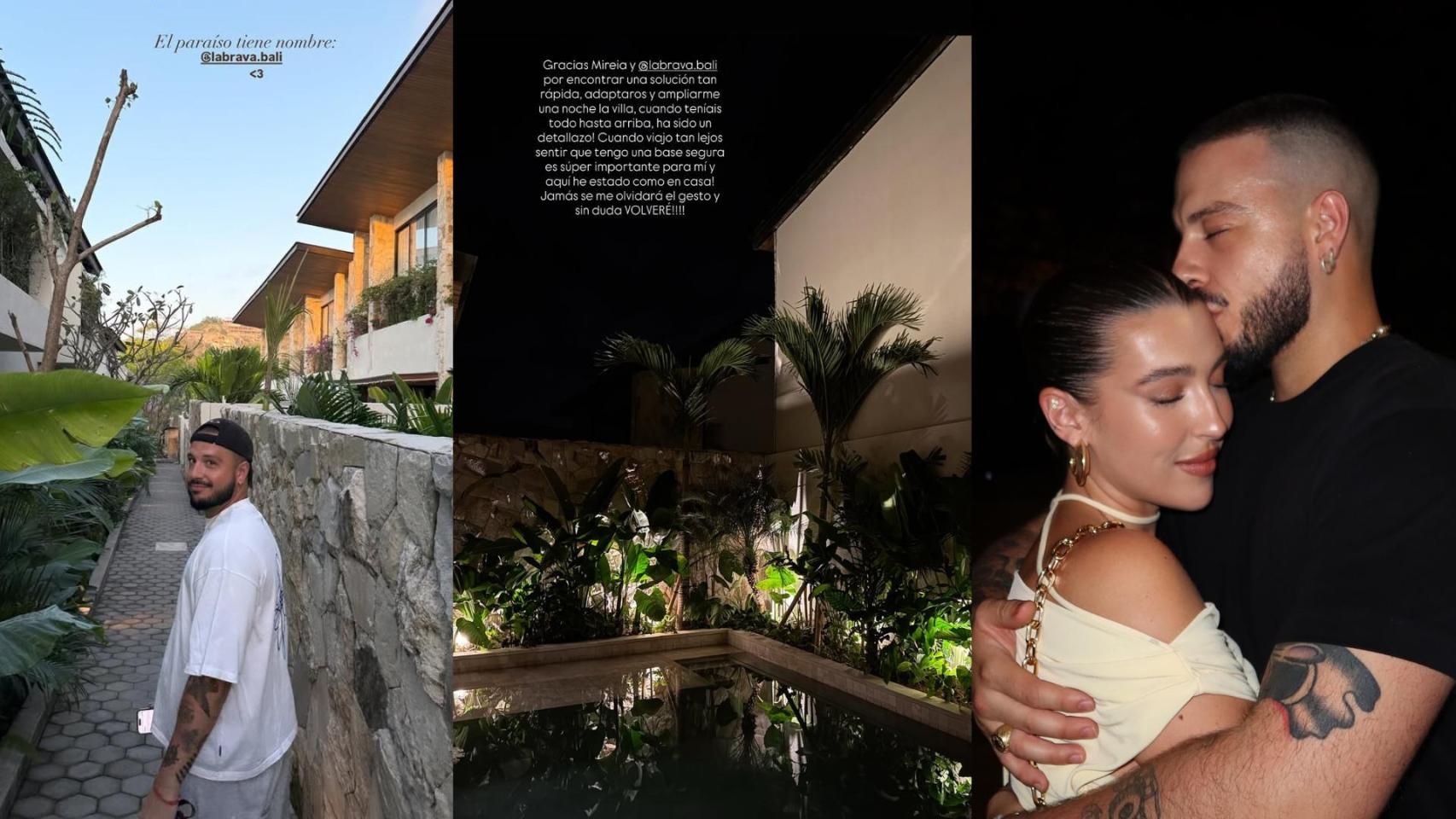 Alba Díaz y Marcos Terrones viven su propia 'luna de miel' en una villa ...