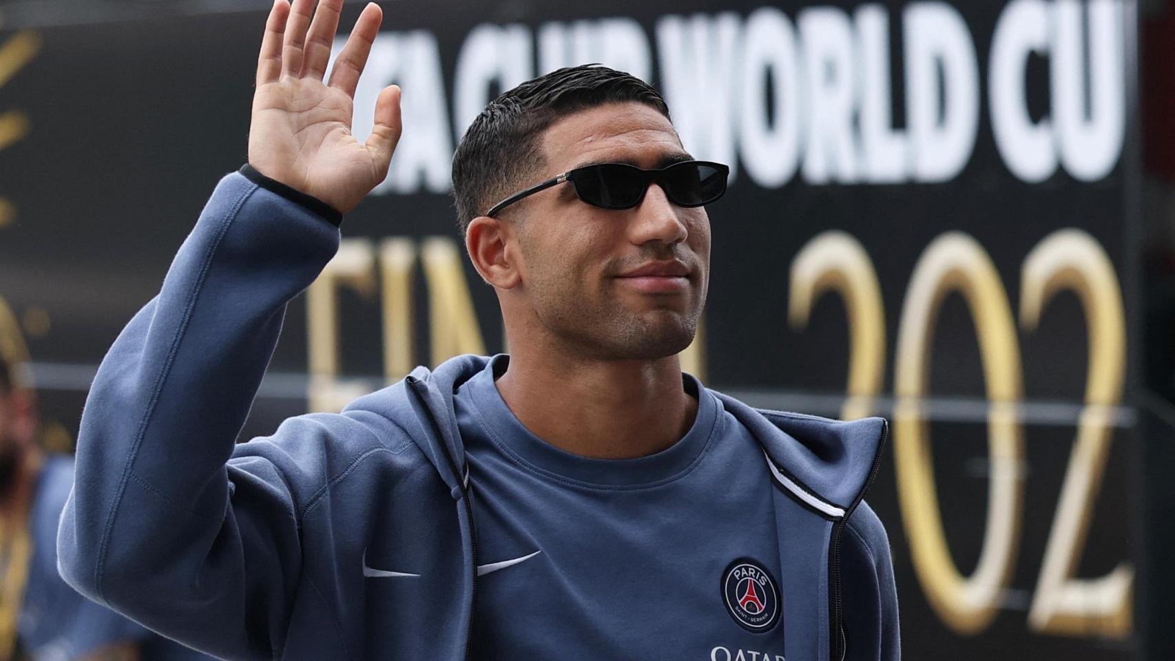 Achraf Hakimi, jugador del PSG, enviado a juicio por violación por la ...