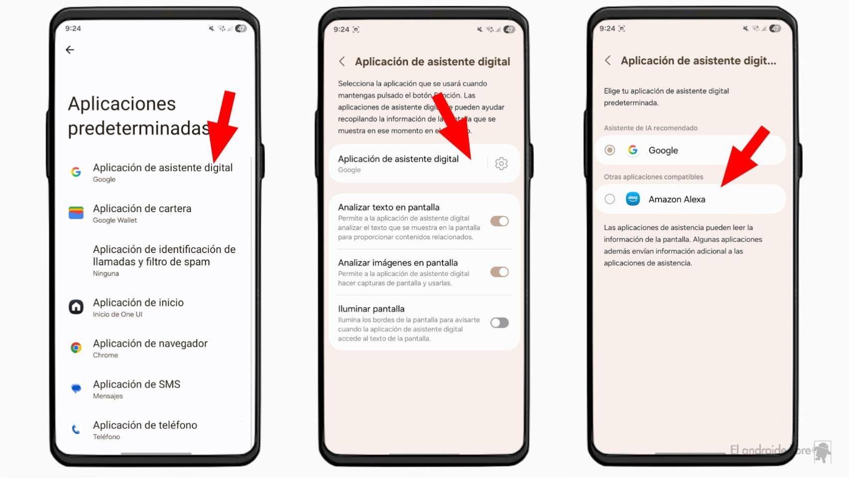 Esta sencilla acción te permite cambiar el asistente inteligente de tu ...