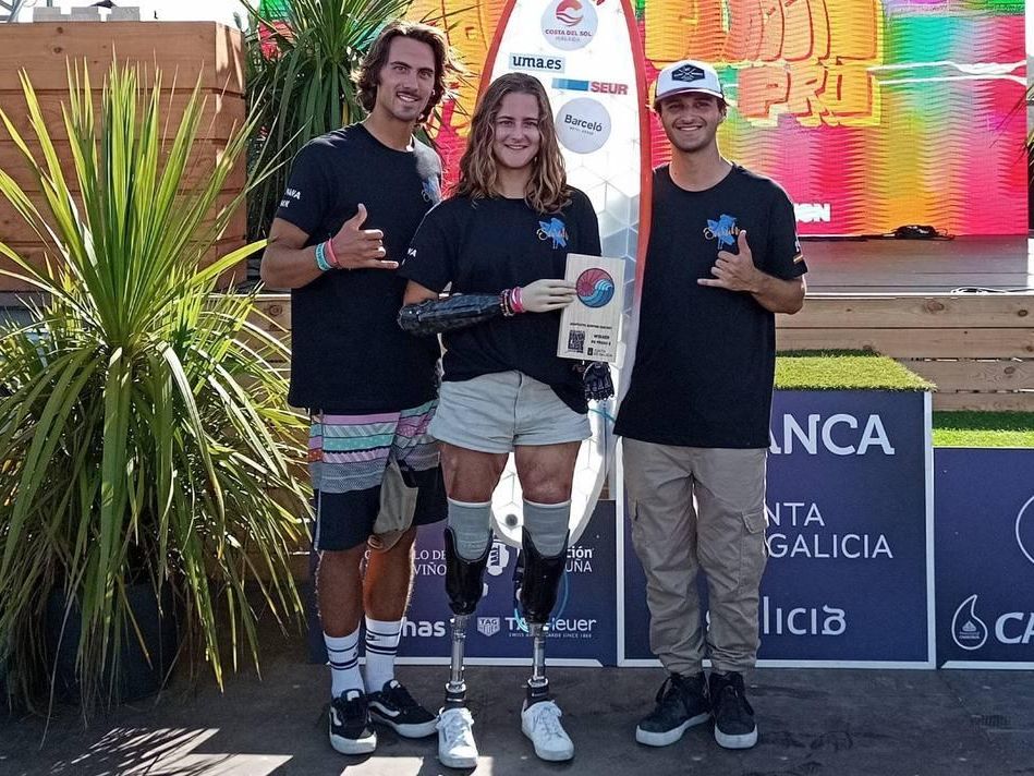 Sarah Almagro, atleta del Surf Adaptado: "Pantín nunca defrauda, en ...