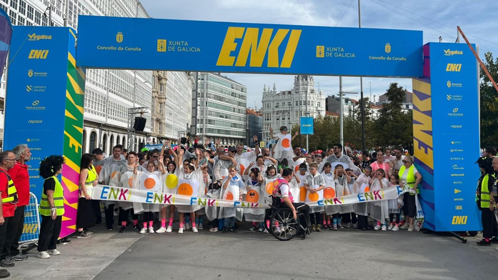 La Carrera ENKI reúne en A Coruña a 15.000 personas y bate récord ...