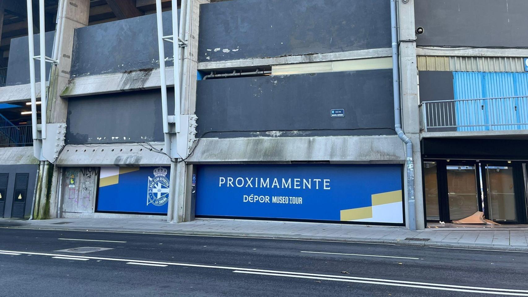 Avanzan las obras en el museo del Dépor: el club descubre un vinilo en ...