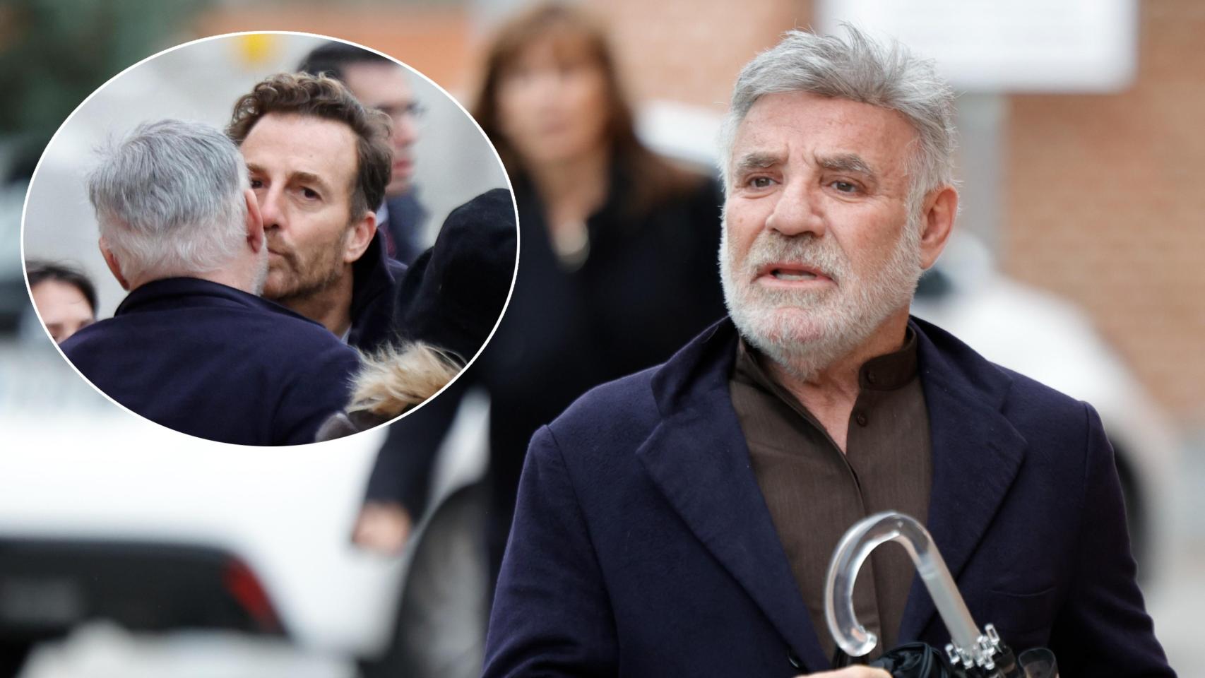 Joaquín Torres, destrozado y arropado por su exmarido, Raúl Prieto ...