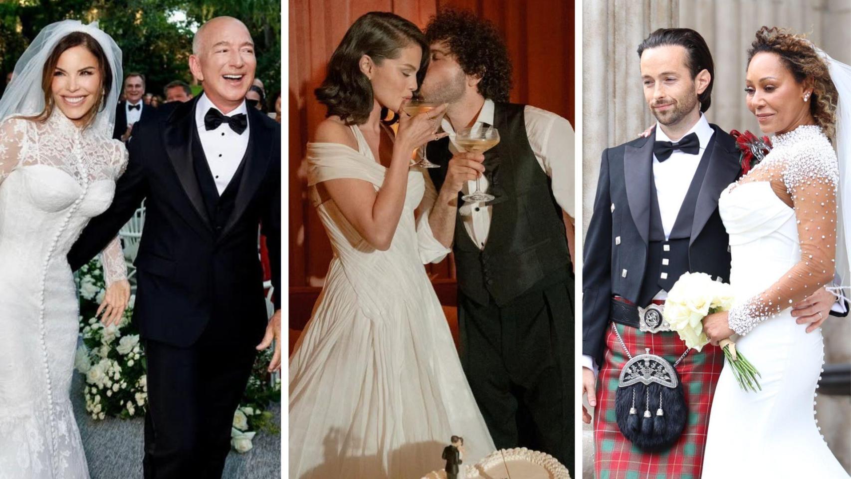 De Jeff Bezos a Selena Gomez, Demi Lovato y Mel B: las bodas de las ...