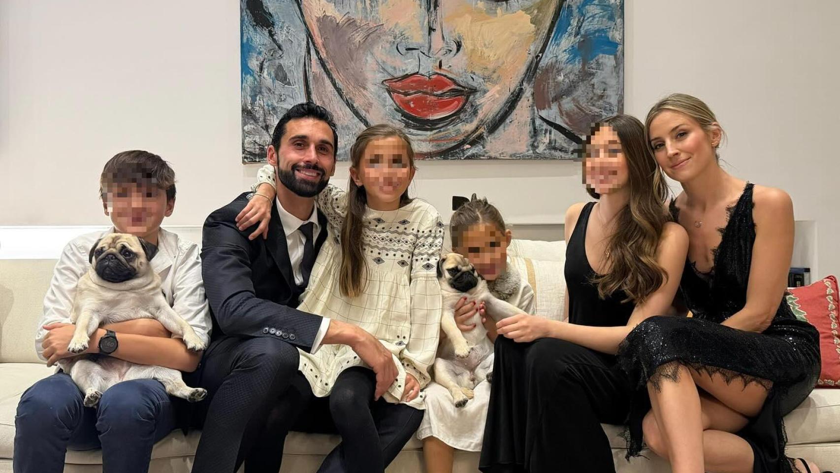 La otra cara de Álvaro Arbeloa: padre entregado de una familia numerosa ...