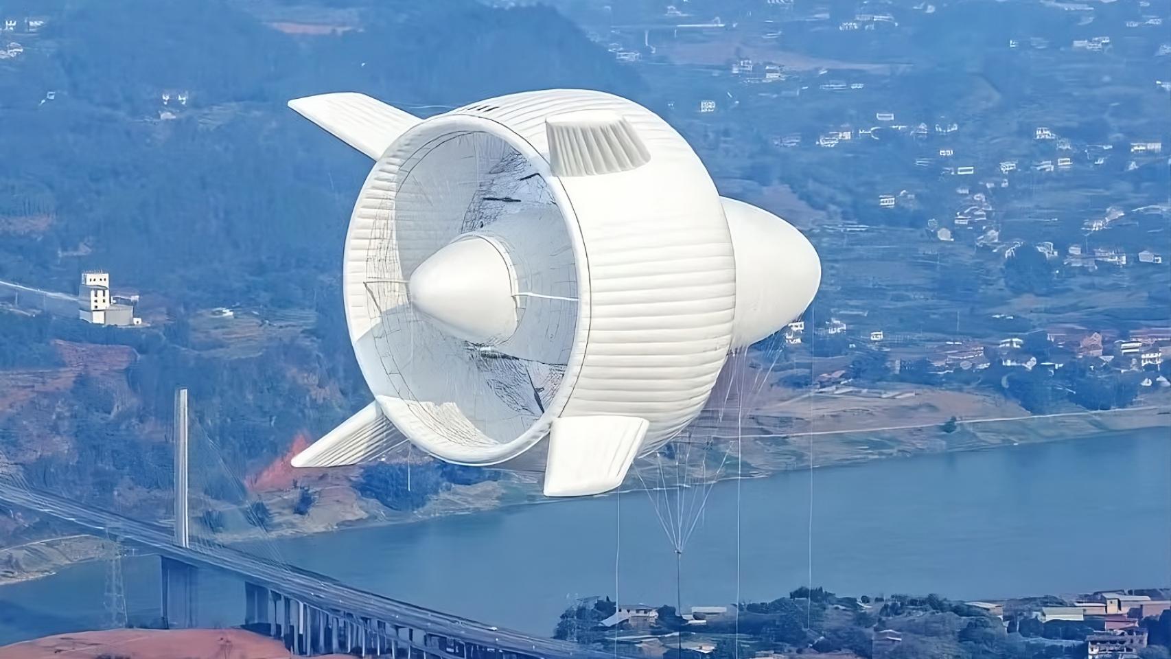 China revoluciona la energía eólica con una turbina flotante con forma ...