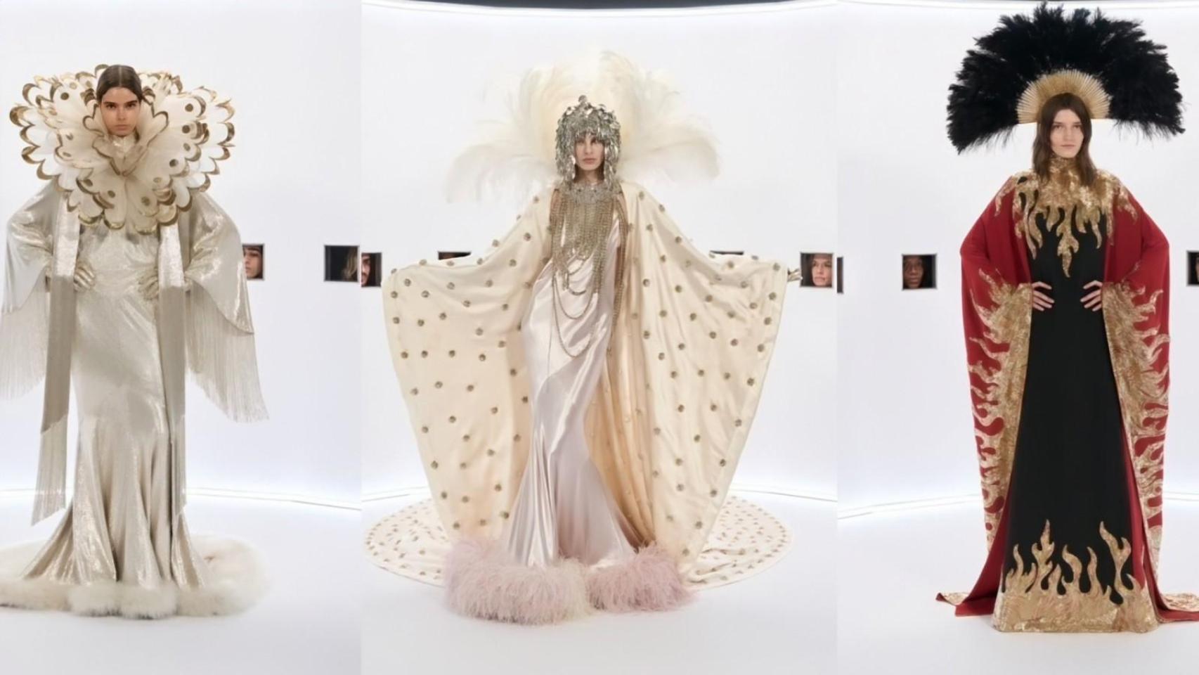 La colección de alta costura teatral y excesiva con la que Alessandro ...