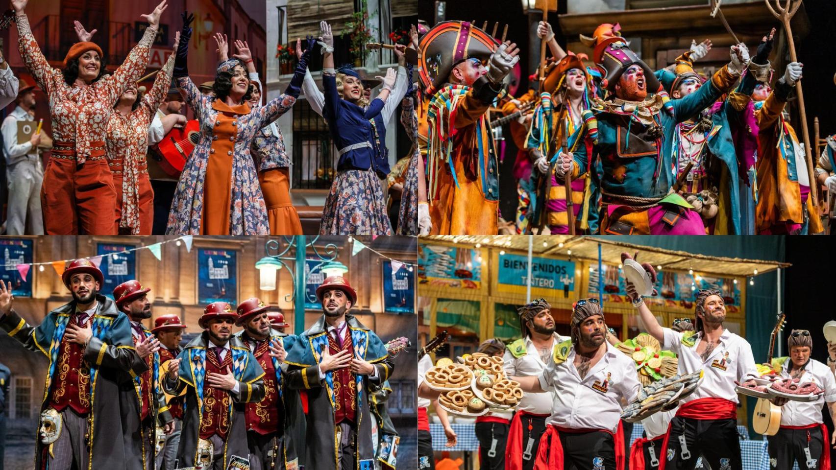 12 murgas y 12 comparsas pasan a las semifinales del COAC del Carnaval ...