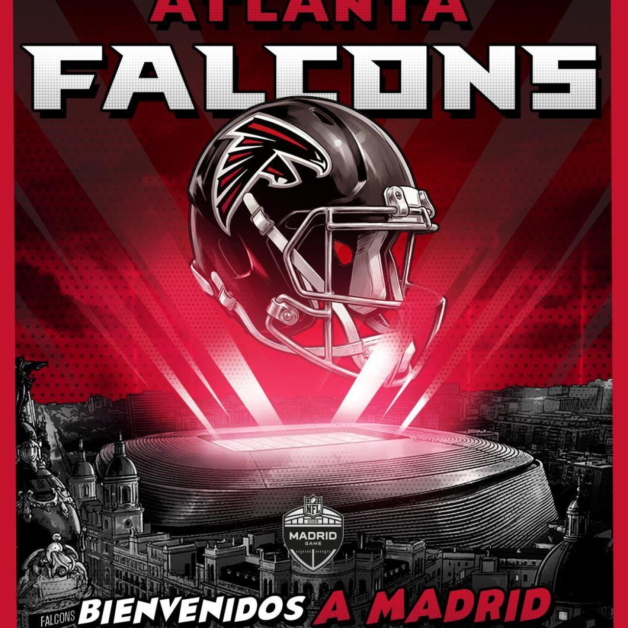 Ya es oficial: los Atlanta Falcons serán el equipo local en Madrid en ...